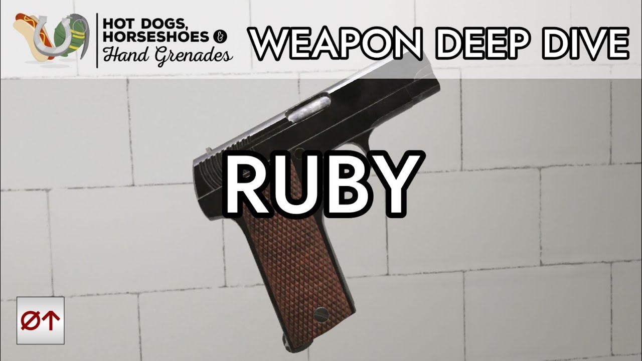 Ruby pistol : H3VR Weapon Deep Dive