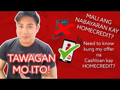HOW TO CONTACT HOMECREDIT CUSTOMER SUPPORT USING MOBILE PHONE | Almontero Tutorial