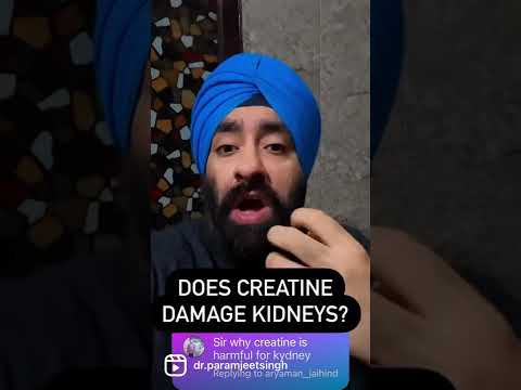 Does creatine damage your kidneys #shorts Dr.Education