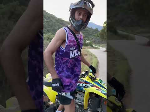 Volqué mi Quad