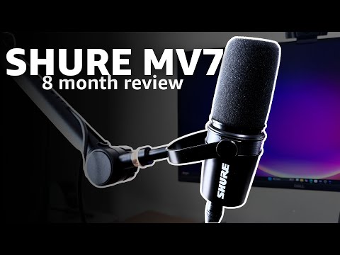 Shure MV7X - an honest, 8 month review (I like it a lot)
