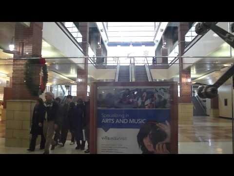 Scenic Schindler HT Holeless Hydraulic Elevator in the New Wing, Walden Galleria, Cheektowaga, NY