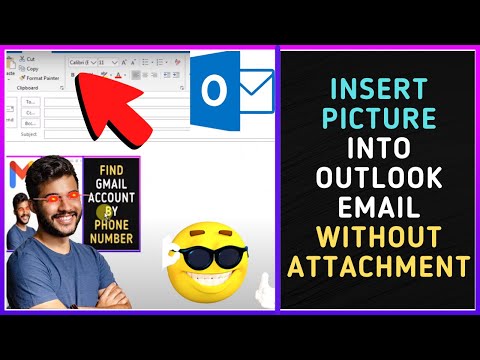 How to Insert Picture Into Outlook Email Without Attachment?