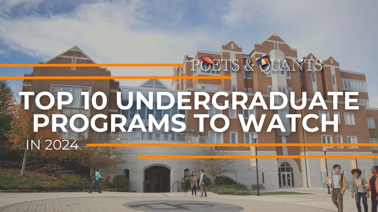Haslam College of Business: Poets & Quants Top 10 Undergraduate Programs to Watch in 2024