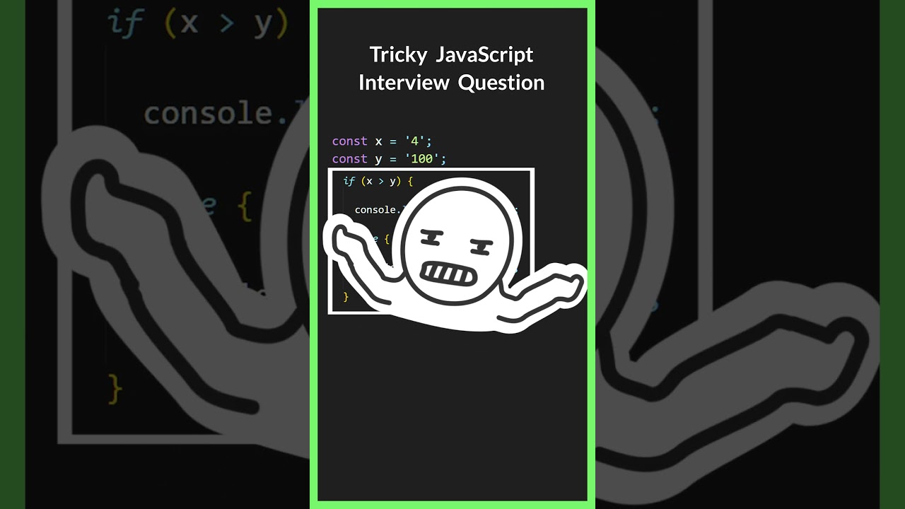 02 Tricky JavaScript Interview Questions And Answers #javascriptshorts #javascriptinterview
