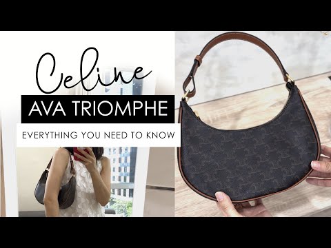 The Celine Ava Triomphe in a Nut Shell- What Fits, Mod Shots, Pros & Cons