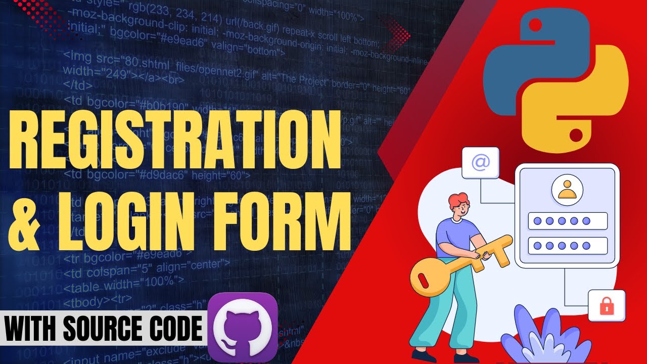 Python Projects | Registration & Login Form System Project tutorial for beginners | Urdu/Hindi