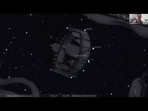 Learn Stellarium with Luci! June's Night Sky