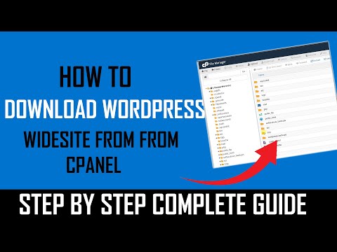 how to download wordpress website from cpanel - Full Guide