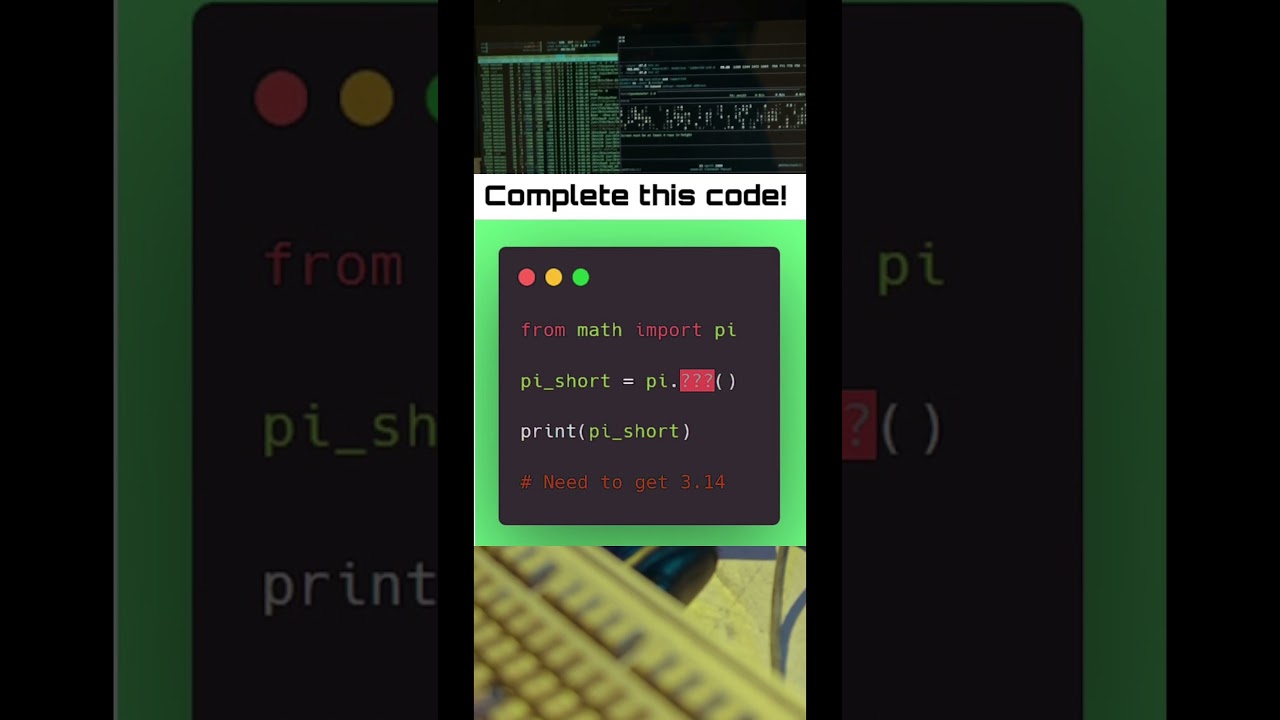 Python challenge for you! #python #code #fyp #quest #coding #dev #programming
