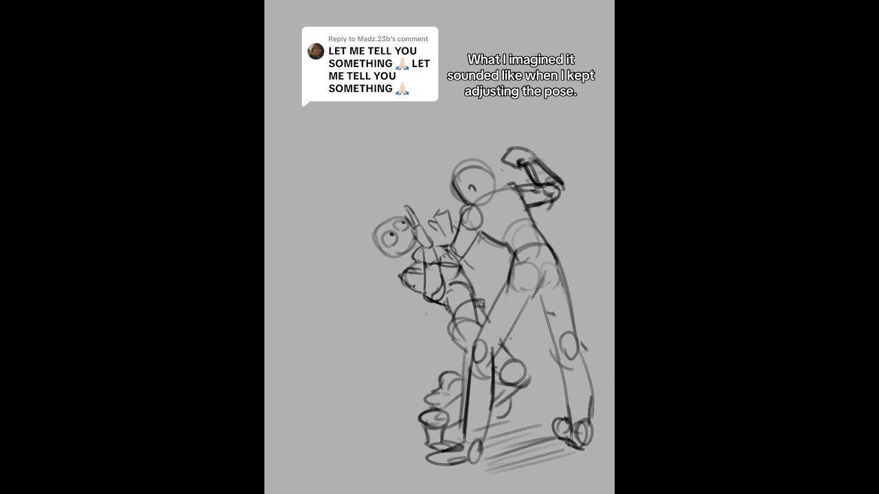 LET ME TELL YOU SOMETHING #art #digitalart #sketch #artwip #timelapse #speedpaint