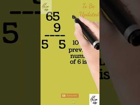 65 X 9 =in English