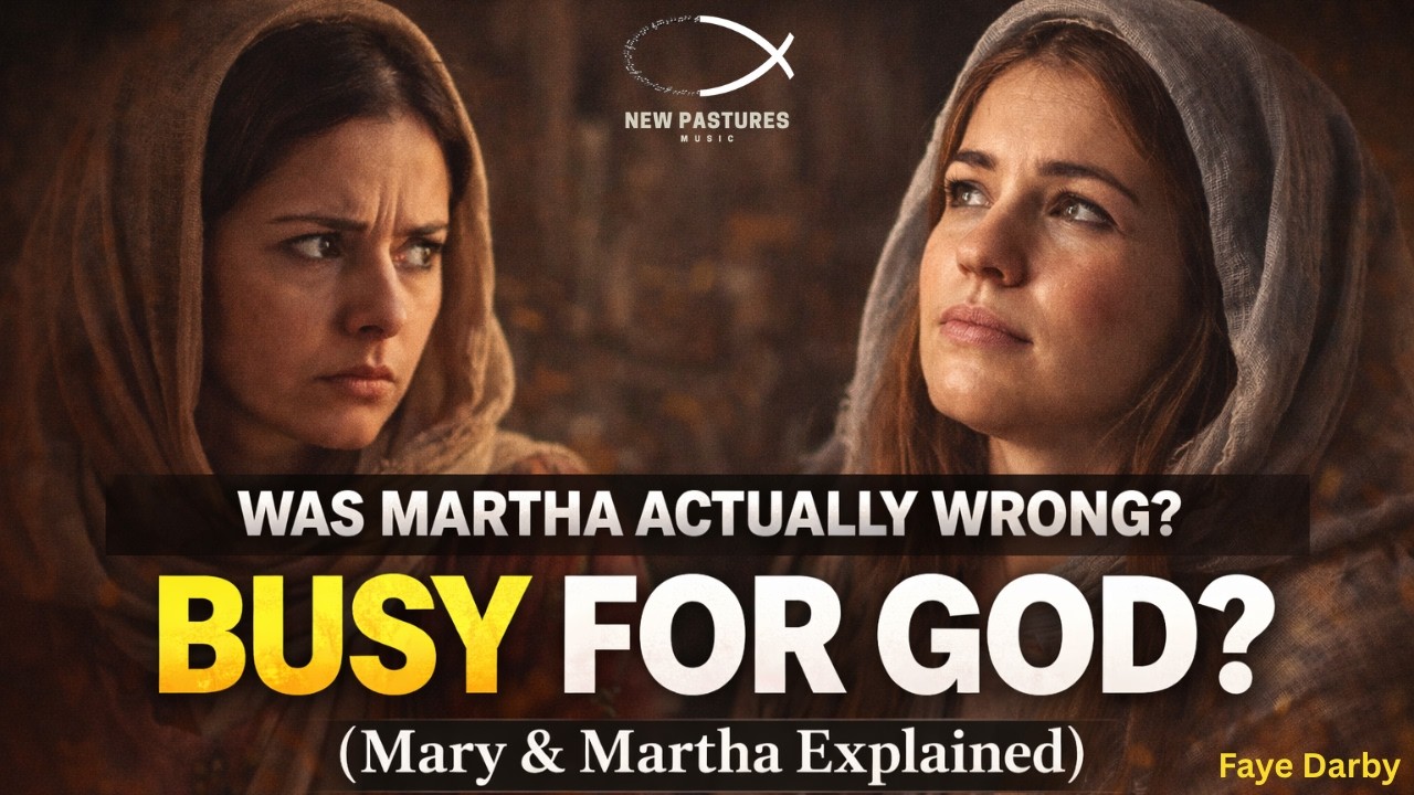 Was Martha Actually Wrong? (Mary & Martha Explained) | Faye Darby