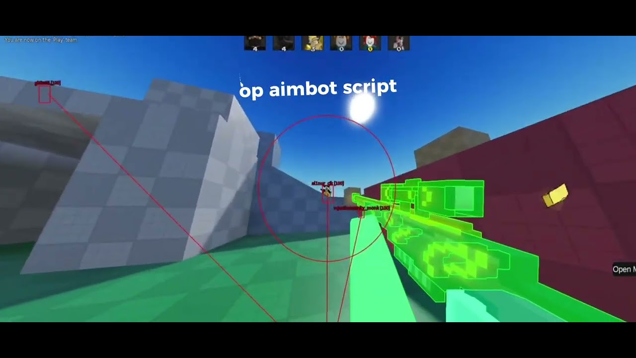 Op aimbot script in description and comments