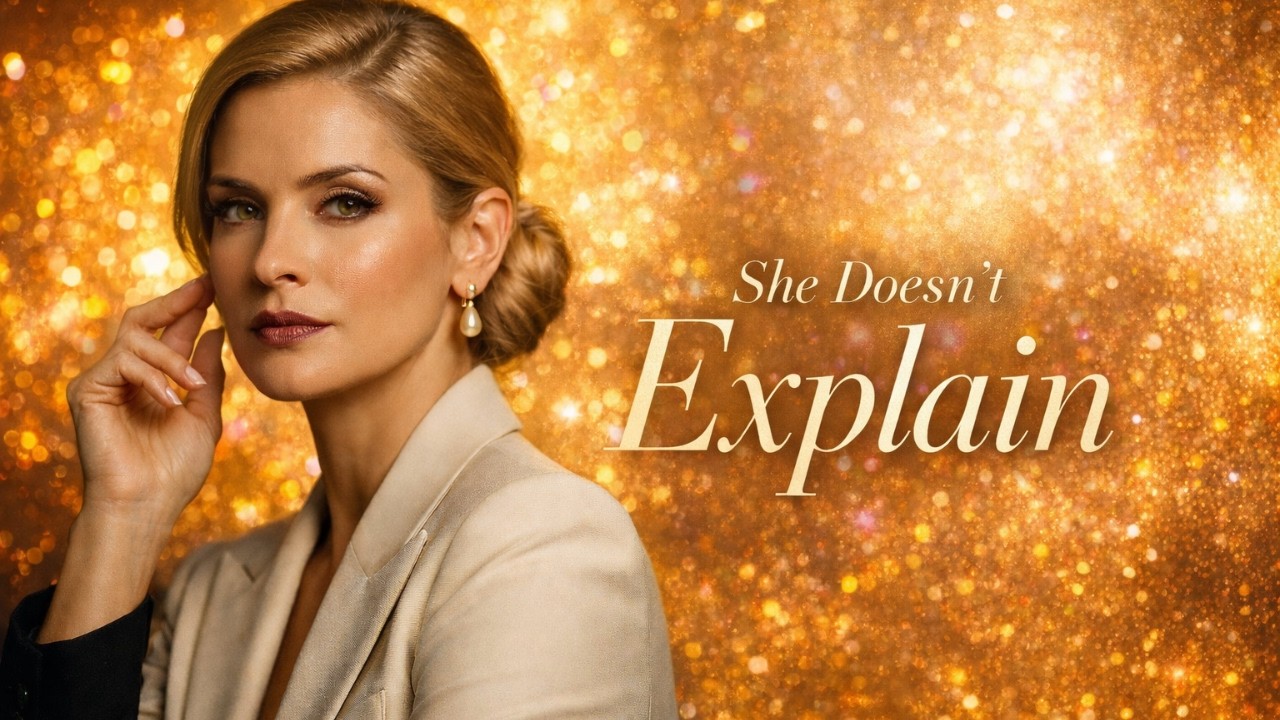 She Doesn’t Explain… And That’s Why She’s Powerful