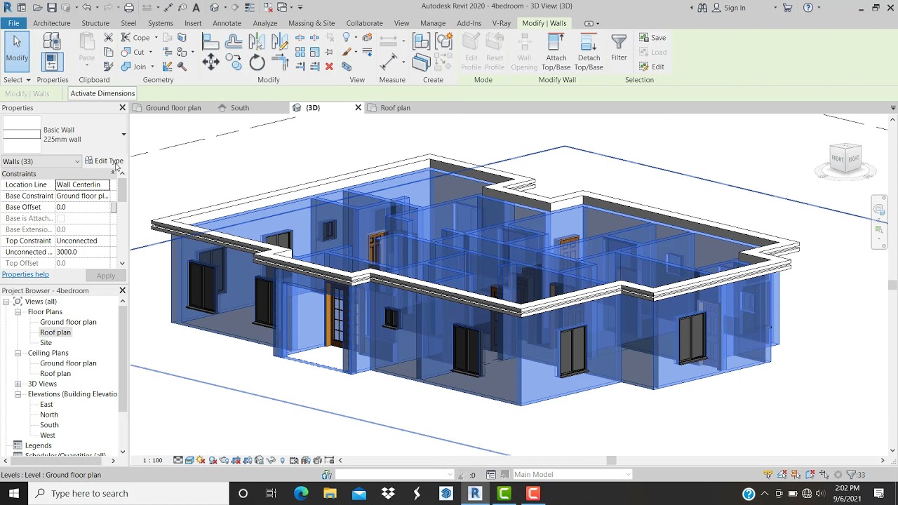 How I make Architectural Working Drawing | Time Lapse.