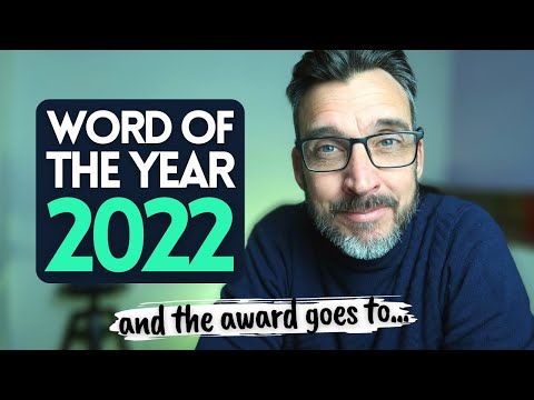 WORD OF THE YEAR 2022 - Useful Advanced English vocabulary. C1 Vocabulary C2 Vocabulary