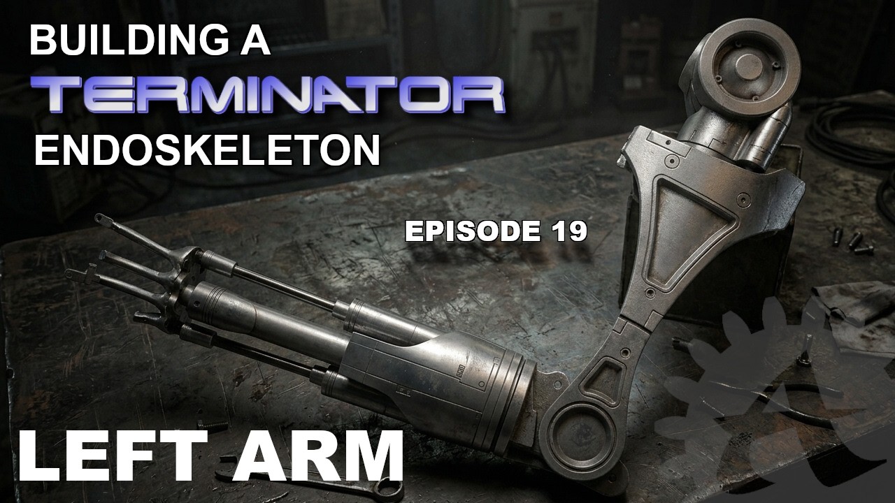 Building the Terminator EP19. Left Arm