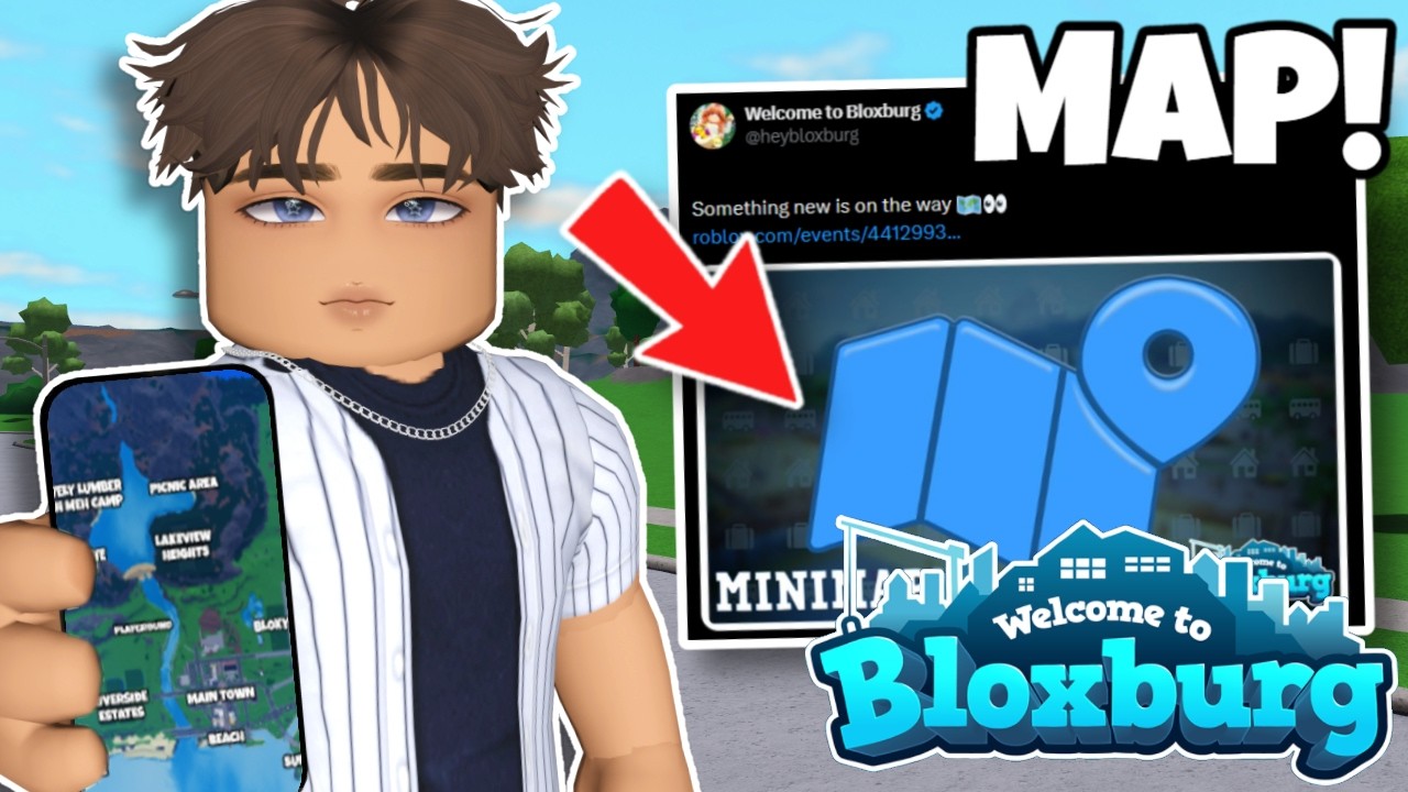 NEW BLOXBURG *MINI MAP* UPDATE REVEALED! 🗺️