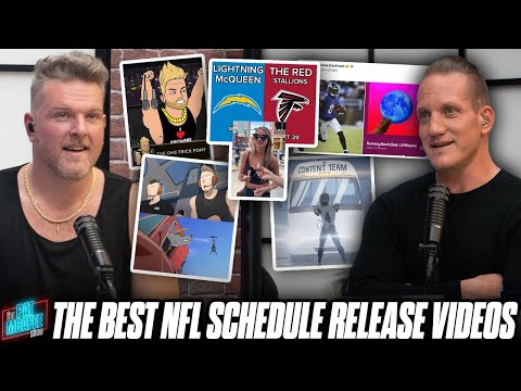 Reacting To The Best NFL Schedule Release Videos From 2023 | Pat McAfee Reacts