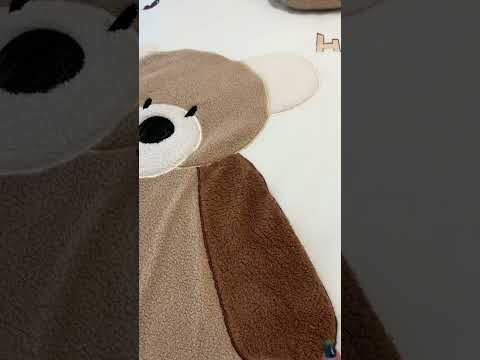 🧸This little bear pattern is too cute! It's warm with milk velvet. | tidur bantal katil murah
