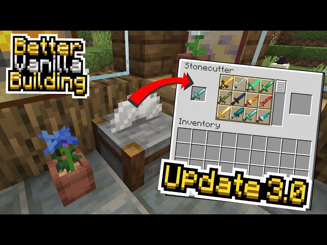 BetterVanillaBuilding V3.5 Minecraft Texture Pack