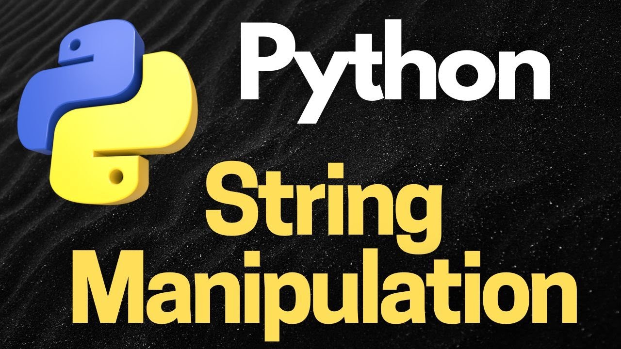 Python String Manipulation: Unleash Your Data's Potential!