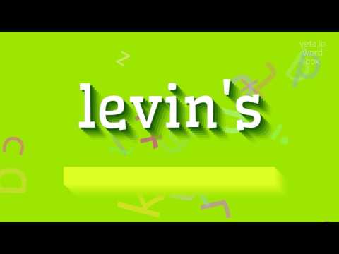 How to say "levin's"! (High Quality Voices)