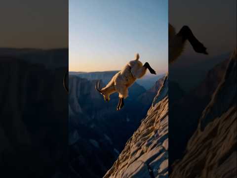 Leap of Faith: The Mountain Goat’s Epic Canyon Jump