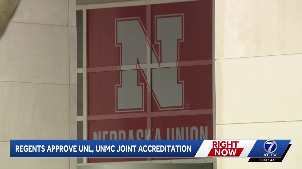 NU Board of Regents approves joint accreditation between UNL, UNMC
