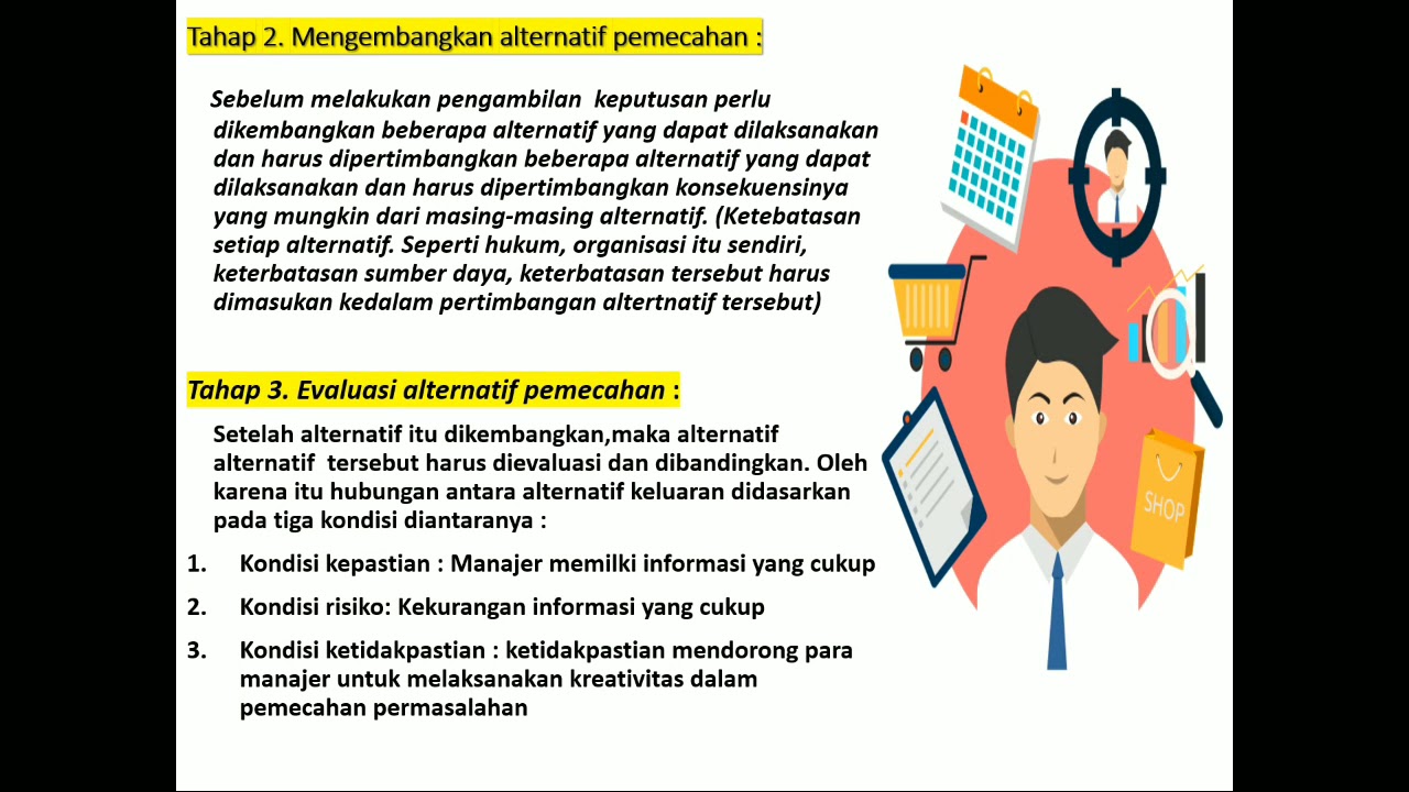 Manajer sebagai Pengambil Keputusan