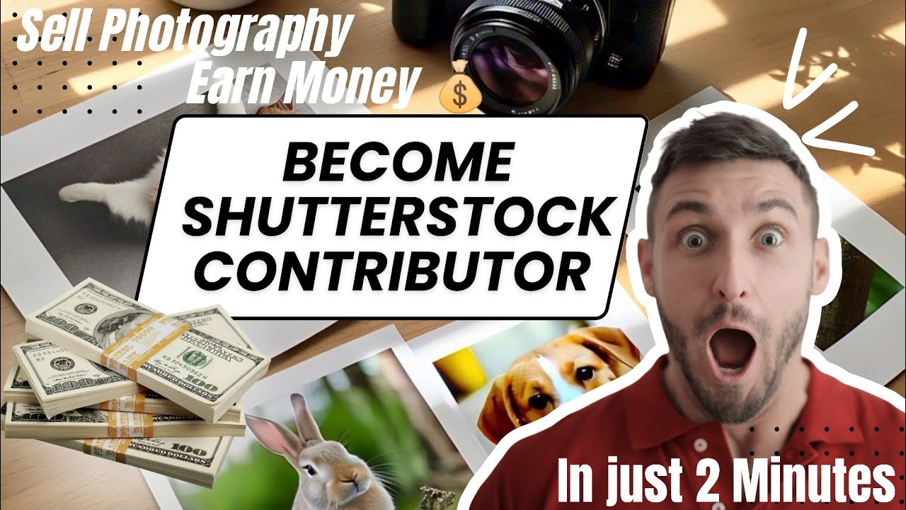 How to Create a Shutterstock Contributor Account | Start Earning Money by Selling Photos Online
