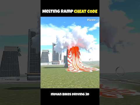MELTING RAMP CHEAT CODE ???? |Indian Bikes Driving 3d ???? | #shorts