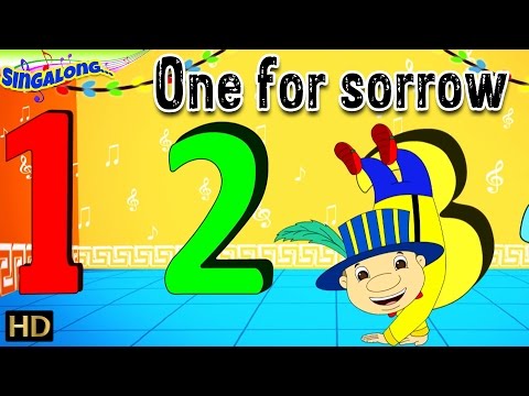 One For Sorrow (HD) | Mambo Musical Style | Nursery Rhymes | Popular Kids Songs