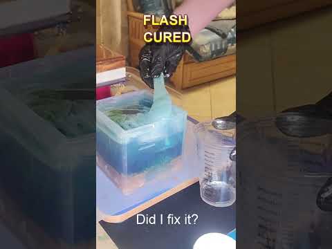 Resin Art Diorama ~ FLASH CURED!!! Did I fix it? 😧 Full Tutorial Now Available
