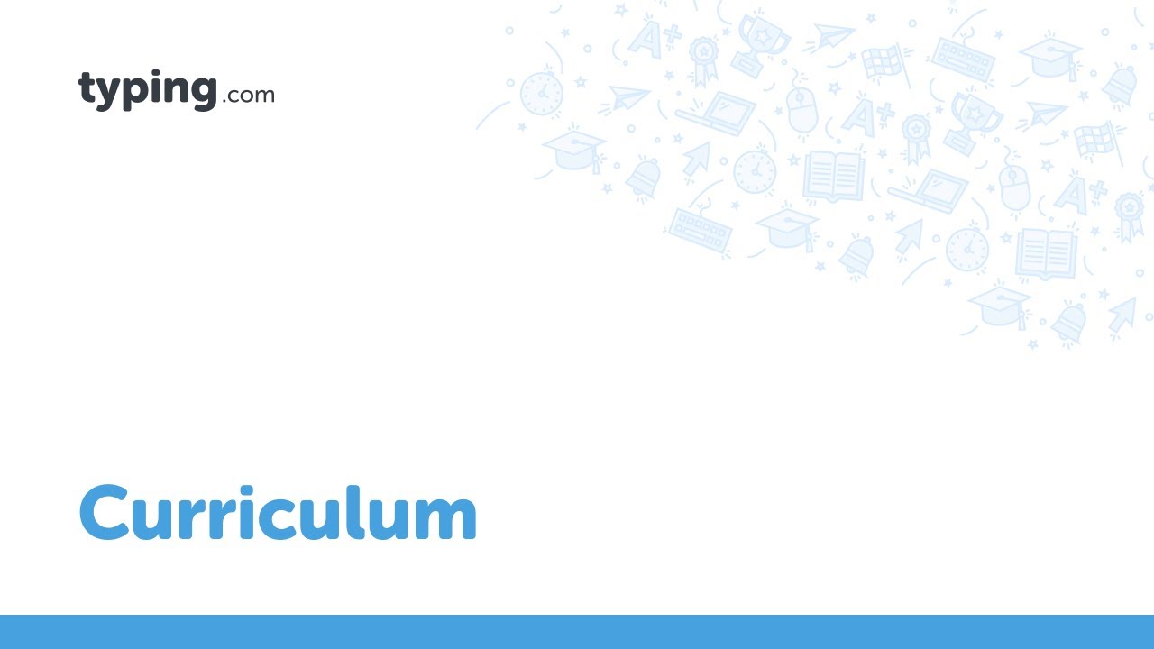 Curriculum on Typing.com