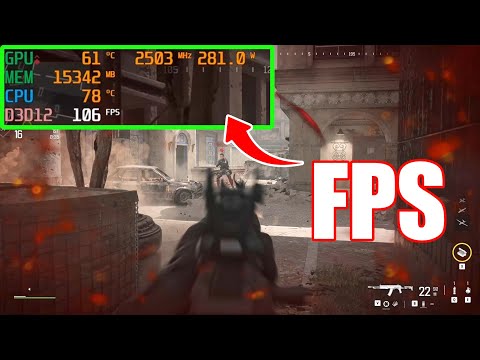 How to Show FPS in Every Game - FPS, GPU and CPU Usage