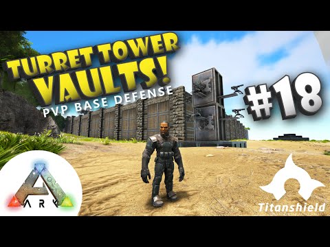 Steam Community :: Video :: ARK PVP Building #18 - Turret Tower Vaults ...