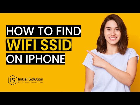 How to find wifi ssid on iPhone (education purposes) 2024 | Initial Solution