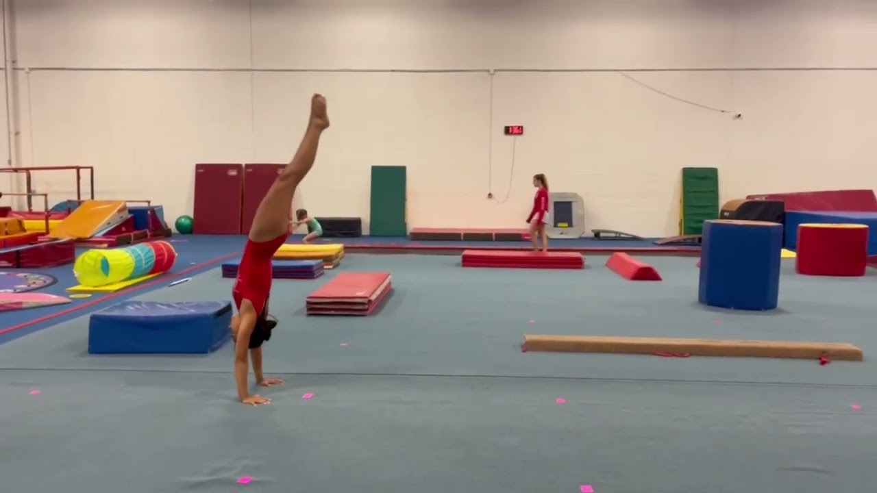 Handstand Forward Roll Step Out Cartwheel
