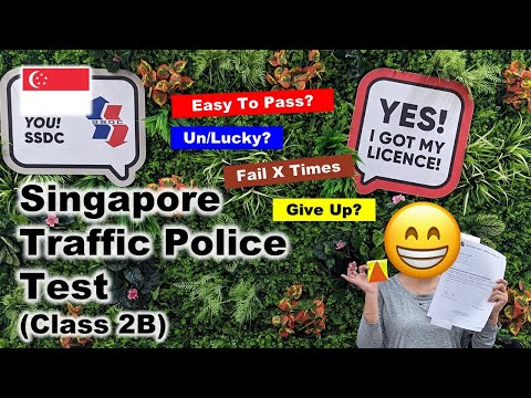 Traffic Police Test For Motorcycle
