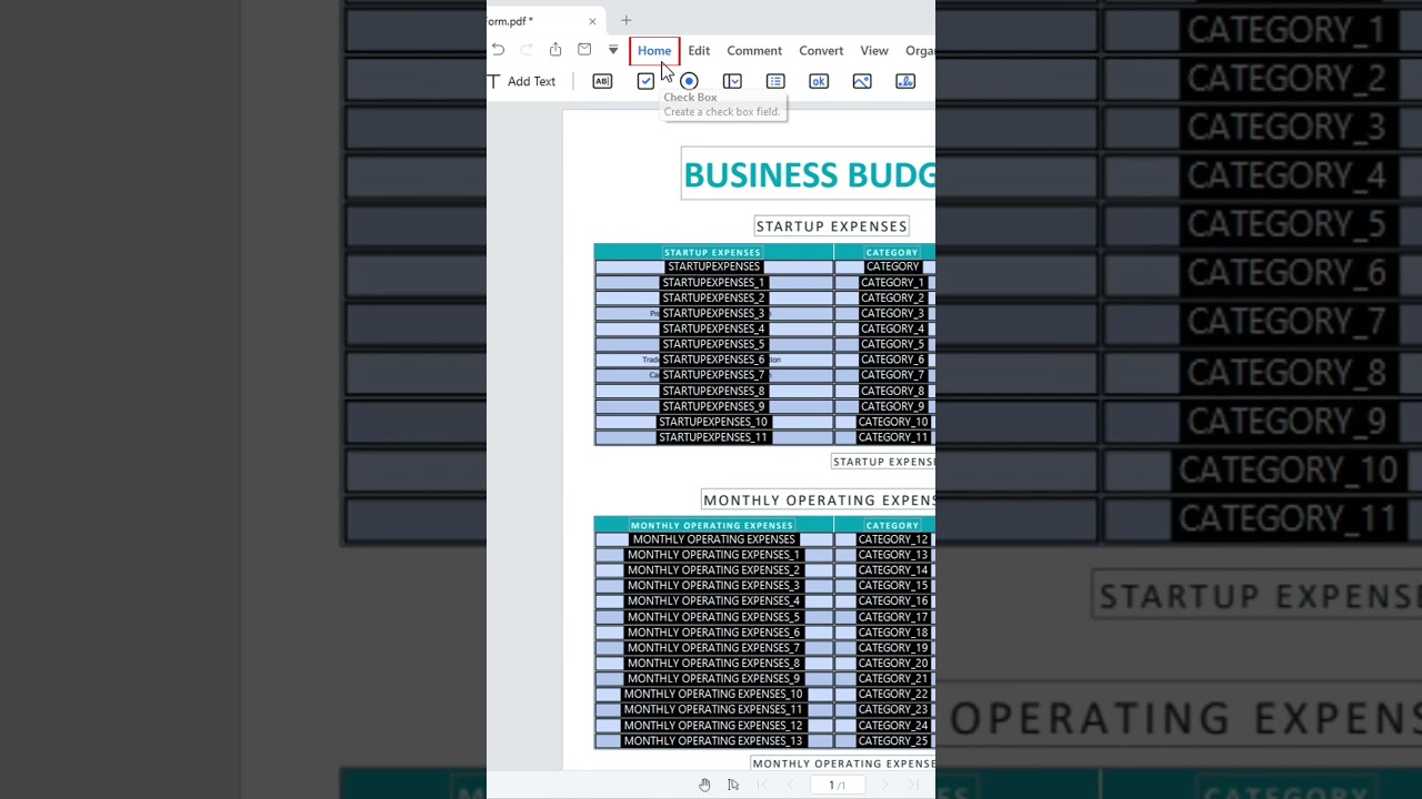 PDFtips: How to add a calculation formula
