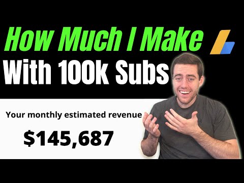 How Much I Make In A Month On YouTube With 100k Subscribers!