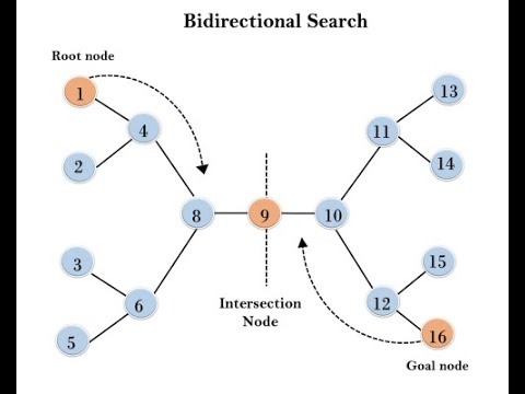 Artificial Intelligence 15 Bidirectional Search and Informed Search Algorithms - الورشه