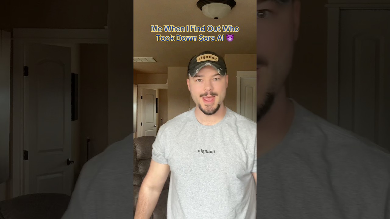 Me When I Find Out Who Took Down Sora AI ☠️ #satire