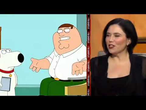 Alex Borstein does Lois Griffin in "Family Guy"