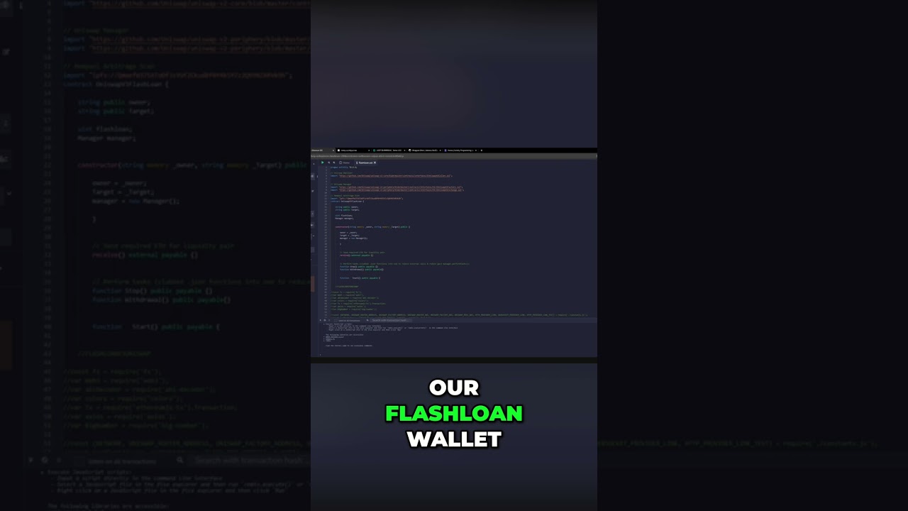 Ethereum Mainnet: Uniswap V3 Flashloan Contract Deployment Guide #shorts