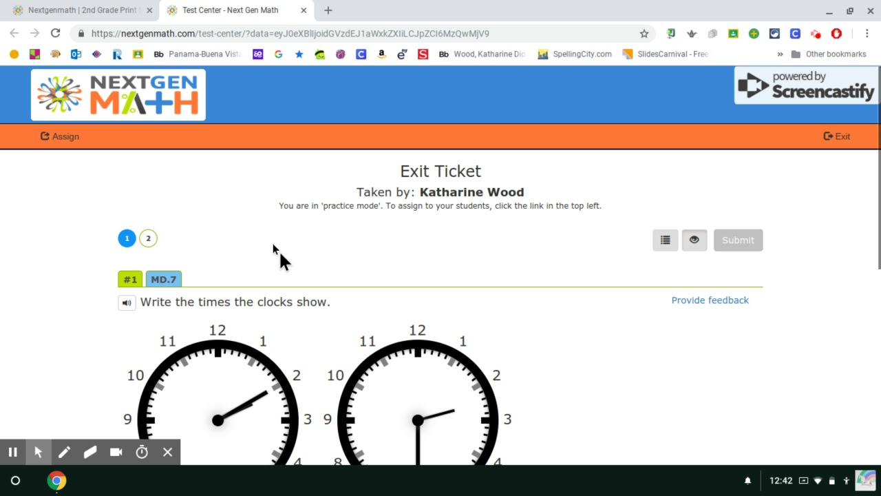 Create Assignments on Next Gen Math