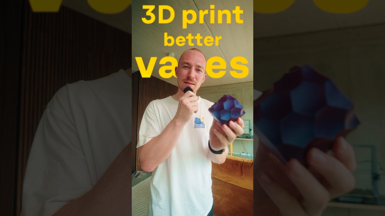 How to  3d print perfect vases #3dprinting