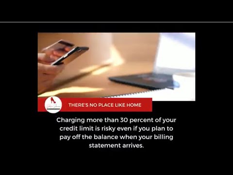 CHARGING MORE THAN 30% OF YOUR CREDIT LIMIT IS RISKY | HELPING OTHERS PROGRESS ECONOMICALLY